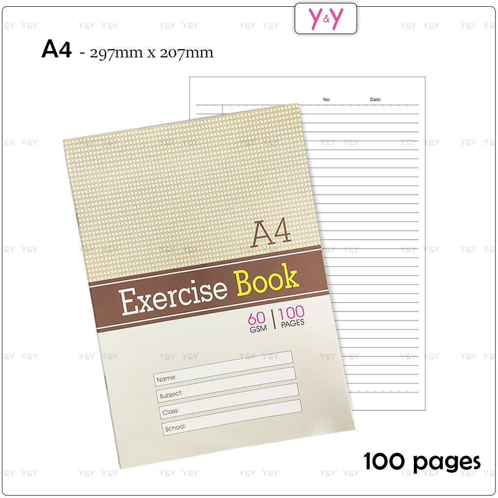 SBS Exercise Book F5 A4 / Step by Step Note Book / School Writing Book ...