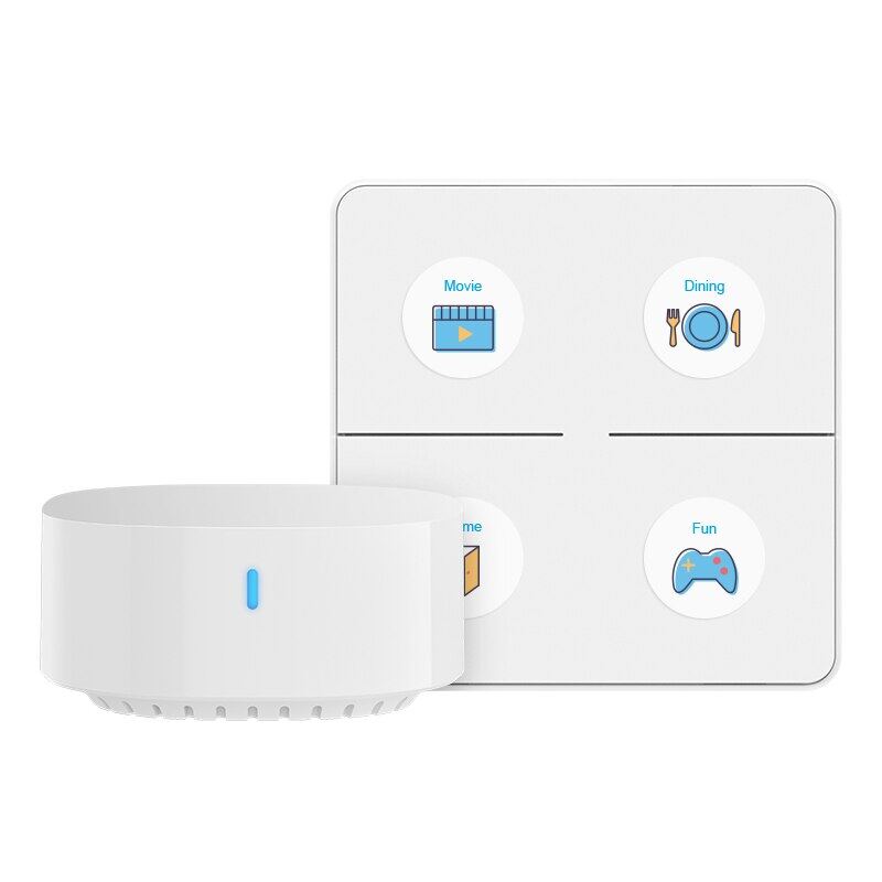 Broadlink Wireless Smart Scene Controller Smart Life APP Remote Control ... Broadlink Wireless Smart Scene Controller Smart Life APP Remote Control ...