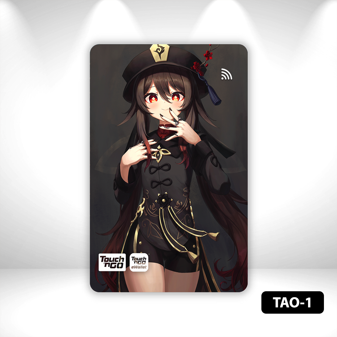 [Genshin Impact] Hu Tao - Sticker TNG NFC Card Skincard by Sticko Manga ...