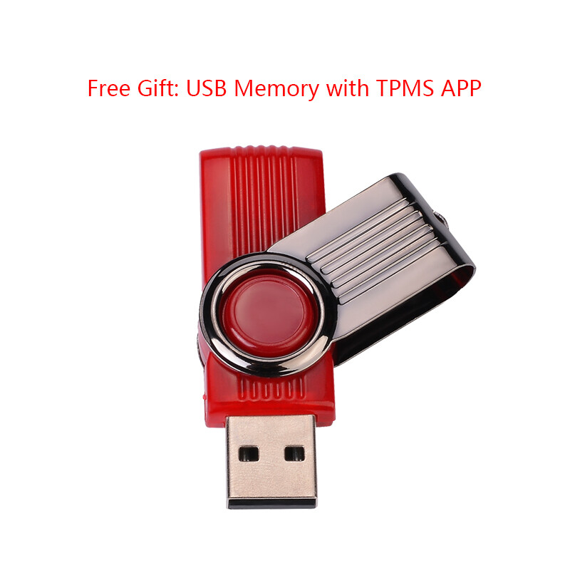 EKLEVA ระบบตรวจสอบความดันยางรถยนต์ USB Android TPMSตัวเซ็นเซอร์ภายนอกภายในสำหรับวิทยุเครื่องเล่น ...