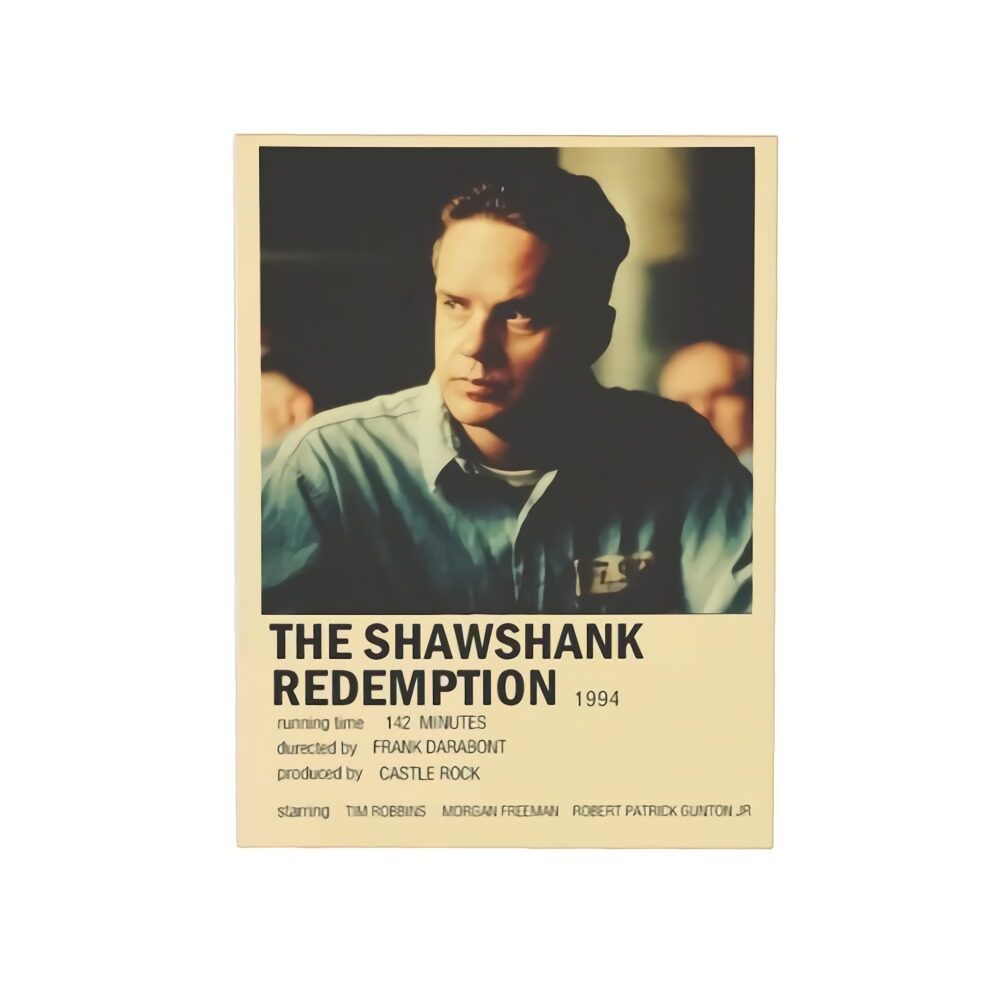 ภาพยนตร์ Shawshank Redemption 20*30ซม. สนับสนุนโปสเตอร์ที่กำหนดเองภาพ ...