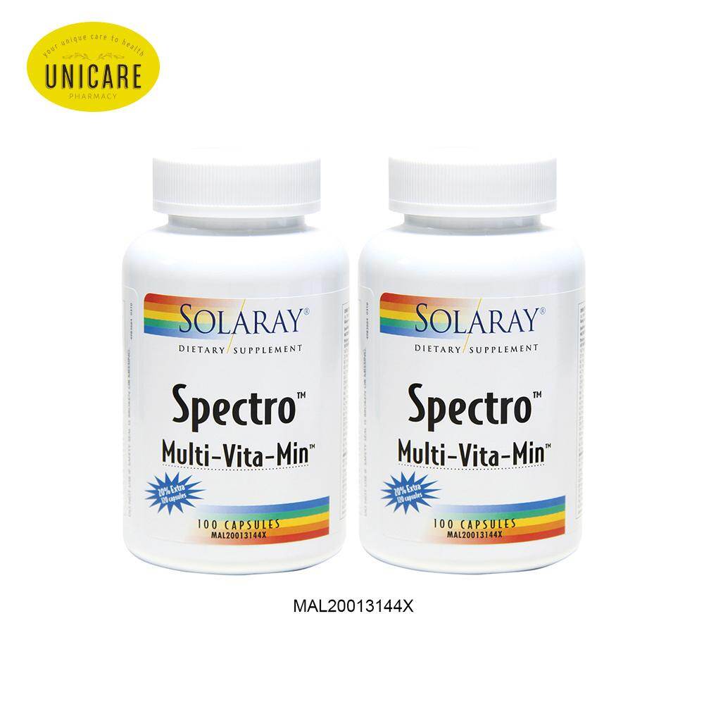 Solaray Spectro 120 Capsules Twin Pack | Lazada