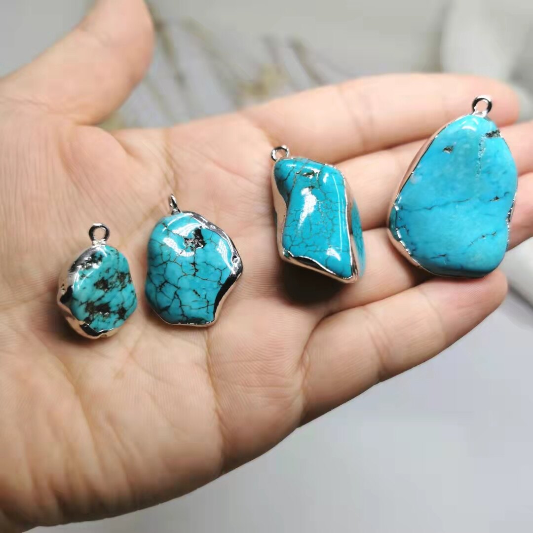 8 ~ 30มม.ChaoQi TurquoiseแกะสลักSkulls,IvoryกะโหลกศีรษะสีขาวTurquoise ...