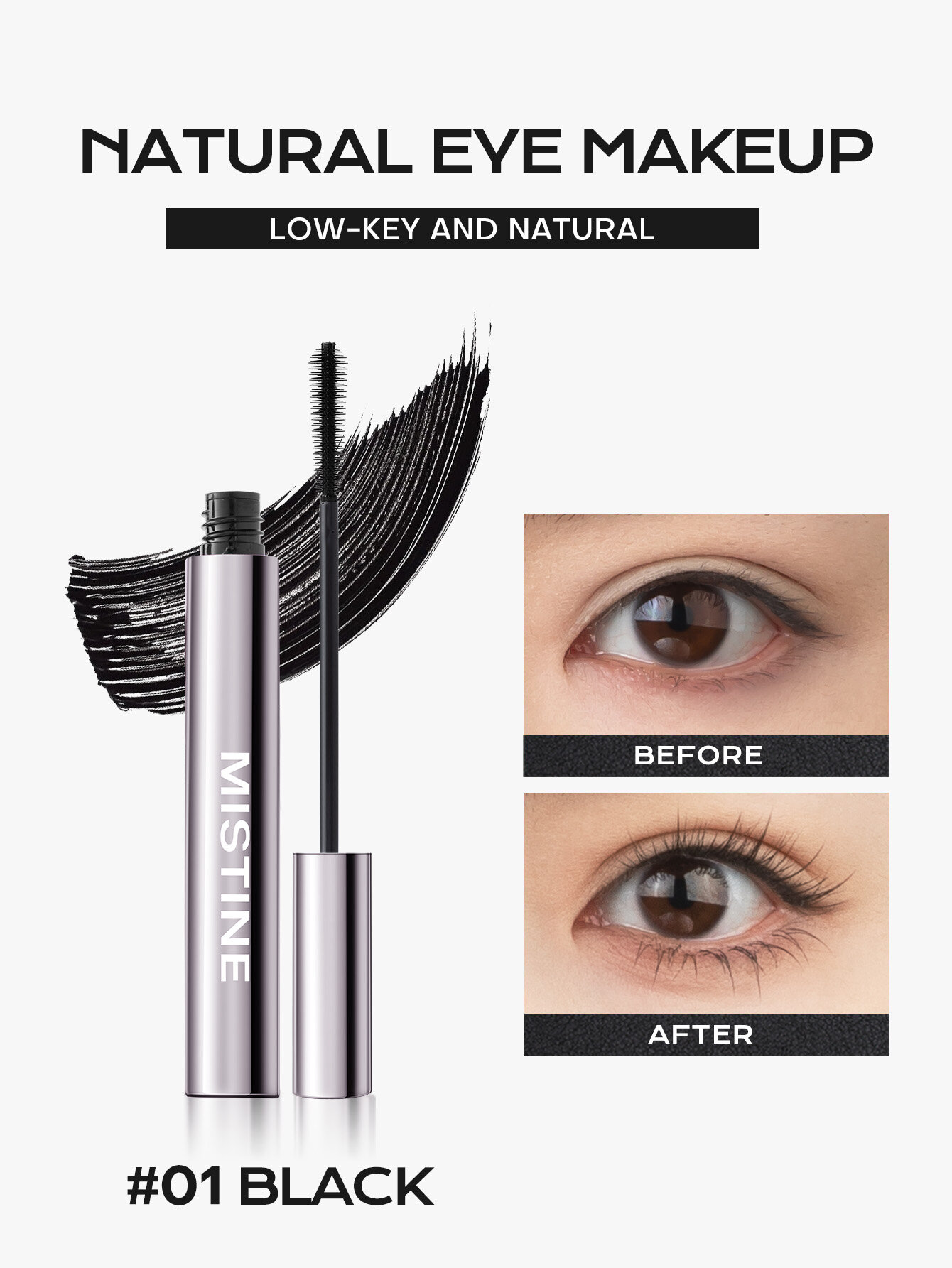 MISTINE Super Model Curl-lasting Waterproof Mascara 5g | Lazada