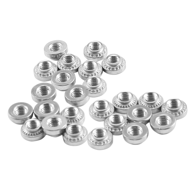 M3 Stainless Steel Self Clinching Rivet Nut Fastener 25pcs - PPL MALL ...