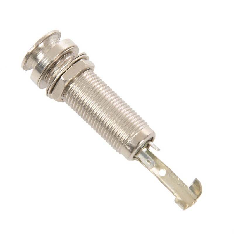 Cylinder Clip End Pin Mono Panel Output Jack Socket For Electric Guitar ...