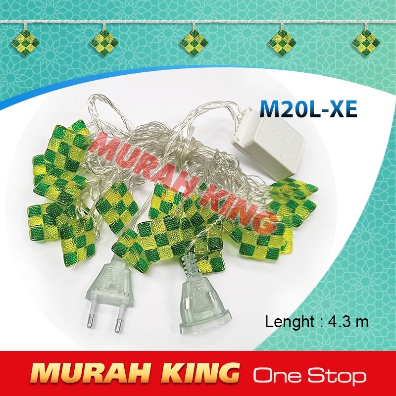 20L Hari Raya Decoration Light / Lampu Hari Raya / Lampu Ketupat / Raya ...
