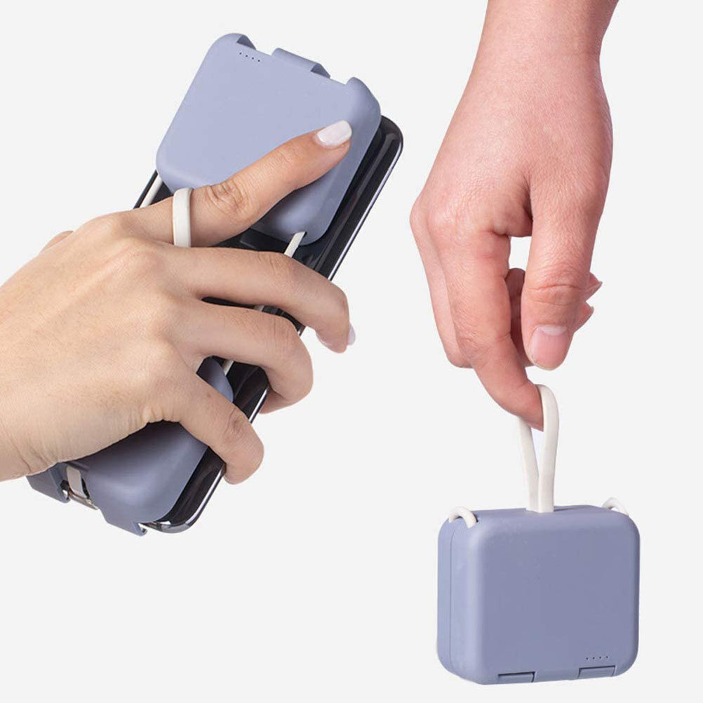 Creative Power Bank With Own สายกระเป๋าถือกลับคลิปแบบพกพาแบตเตอร์รี่นอก ...