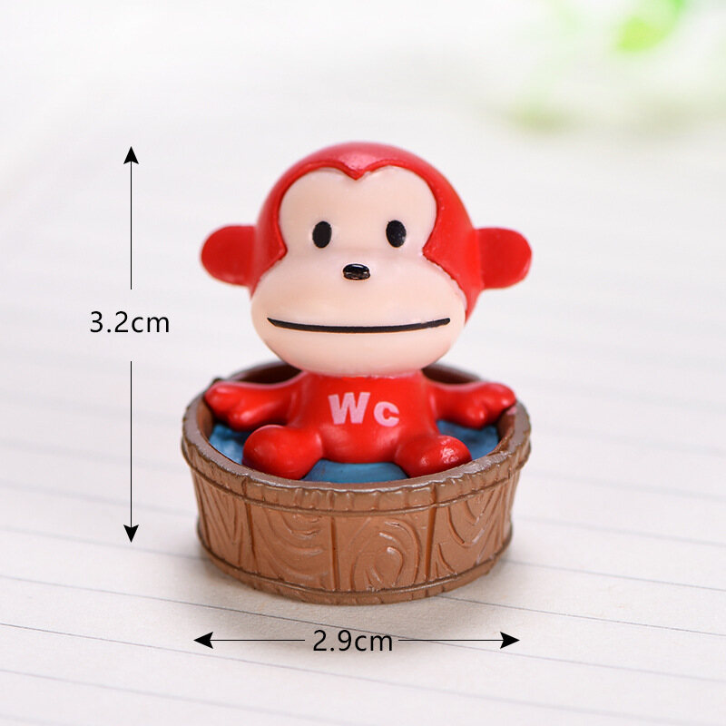 FY Miniature for Succulent Terrarium Bonsai Cake Topper Mini Cute Decor ...