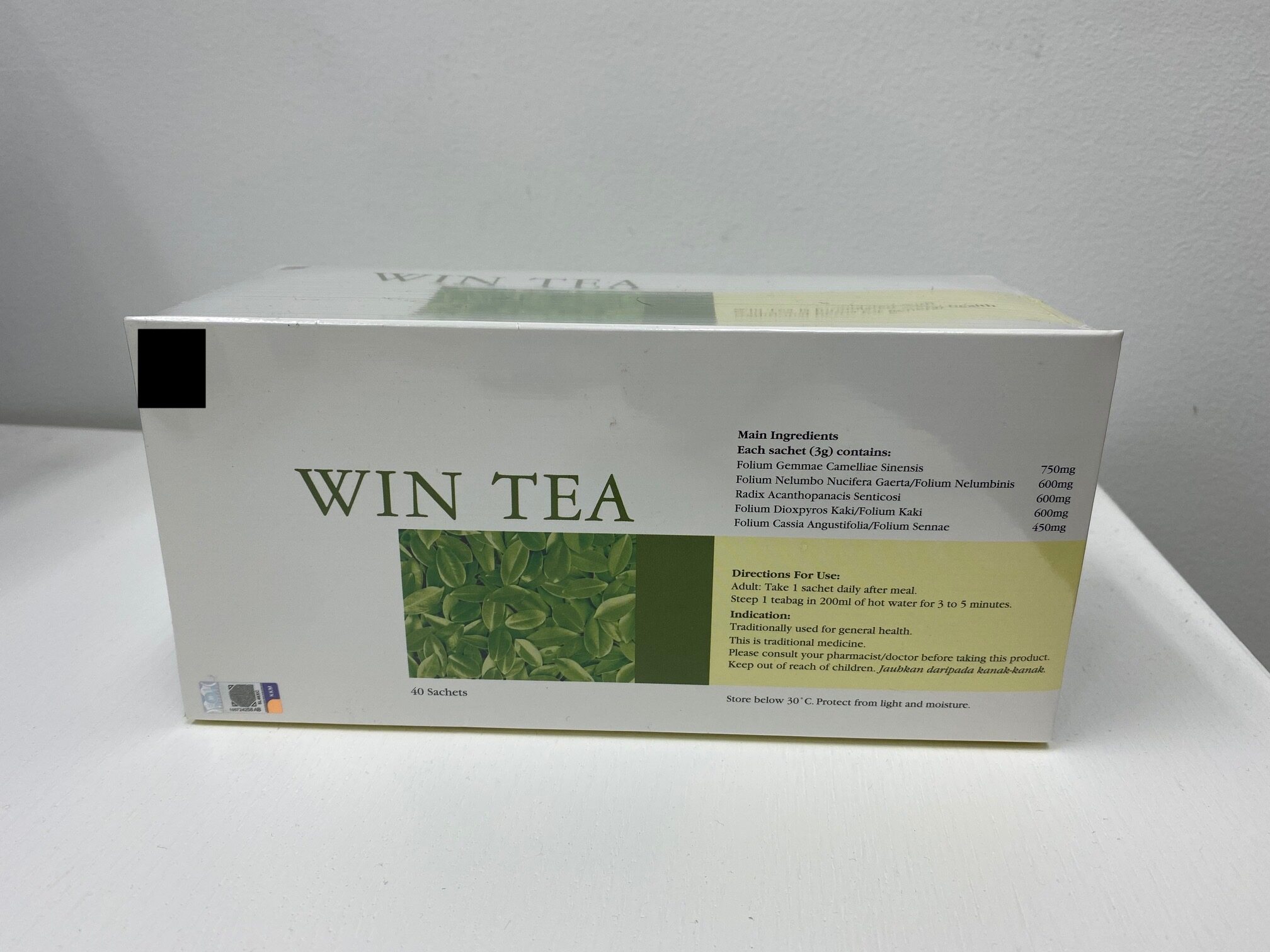 FAST SHIPPING! 100% Original ELKEN Natural Win Tea 40 Sachets (Ready ...