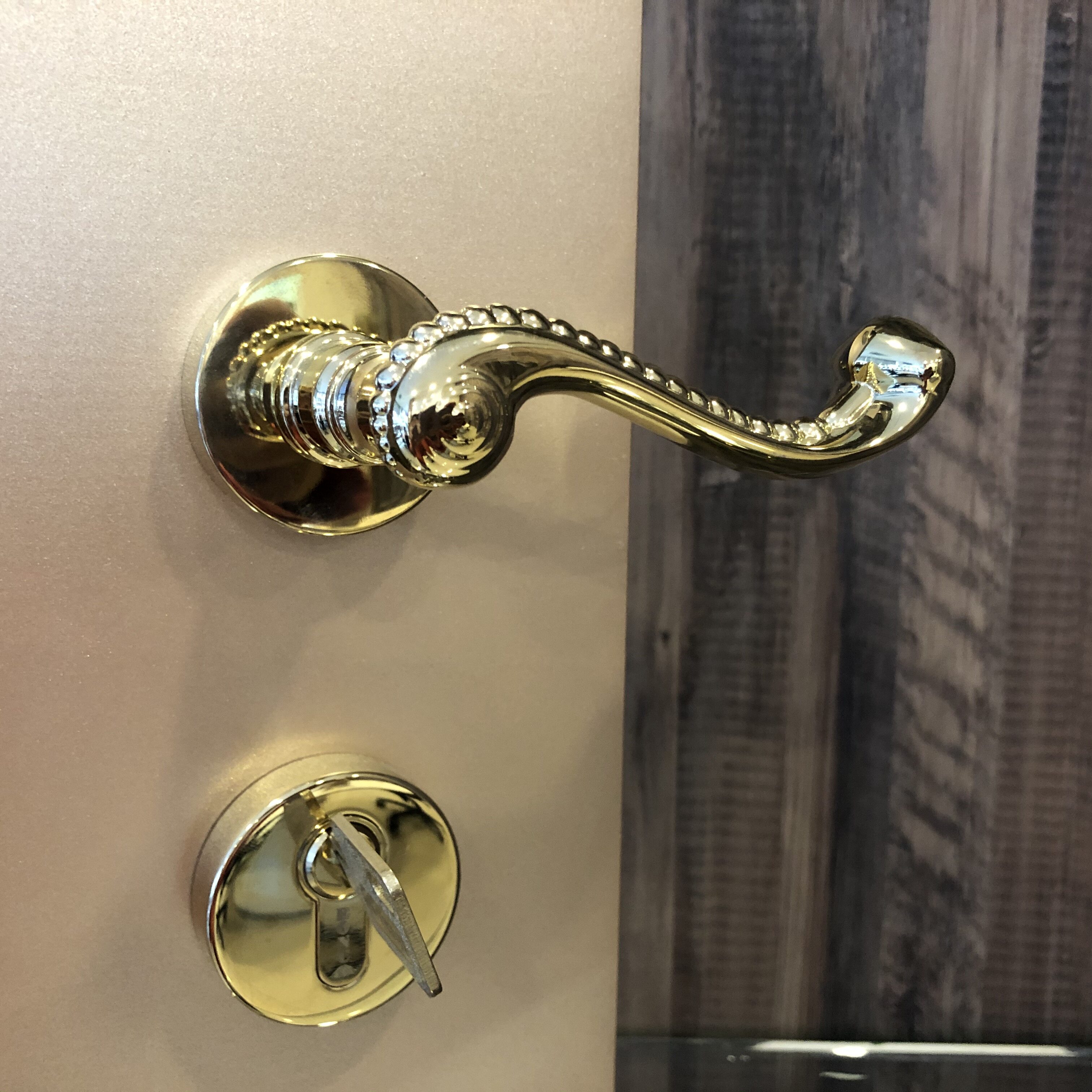 Argo/Bonco/Dex SB224A-AE Polished Brass Leverset [Entrance Function ...