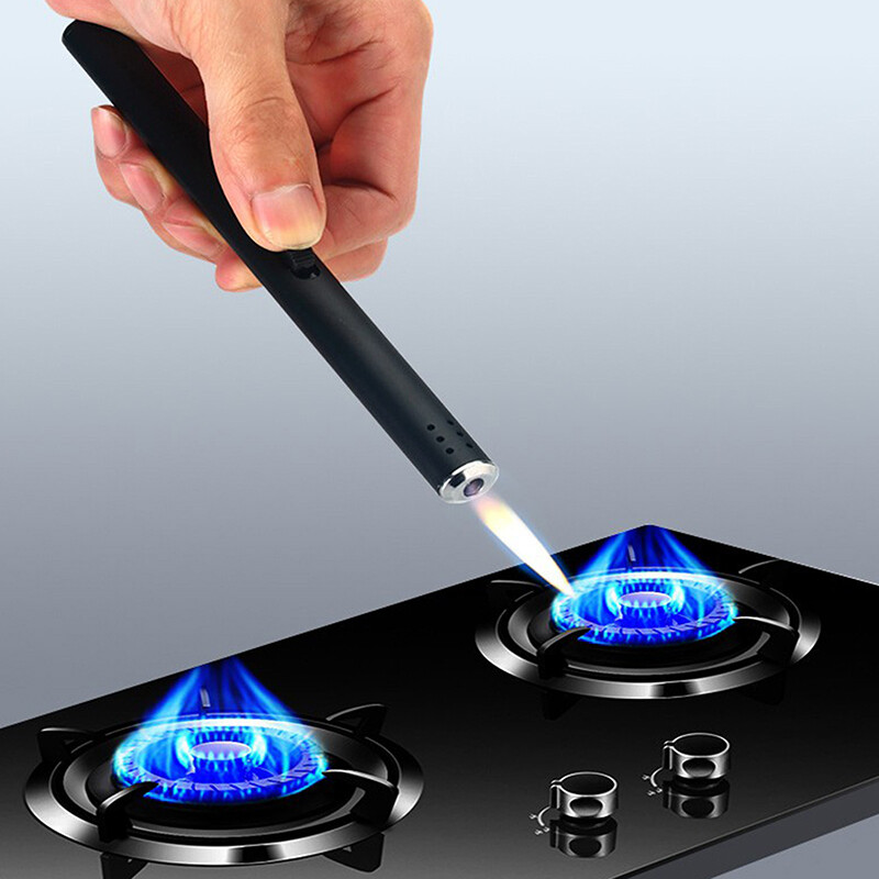 newdv2 Portable Gas Lighters Kitchen Stove Ignition Outdoor Windproof ...