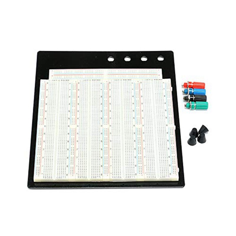 Solderless Breadboard MB-102 Big-Size Black Aluminum Board ZY-208 for ...