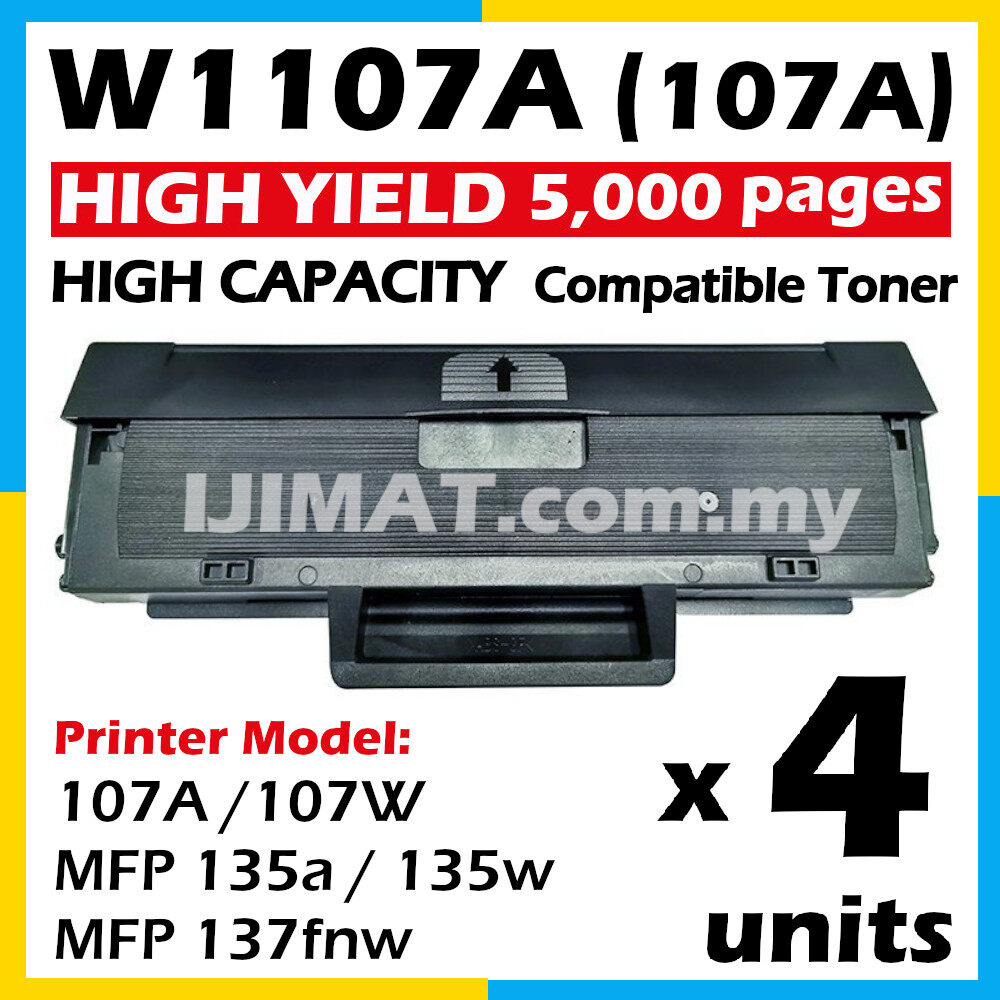 Compatible 107A W1107A W1107X W1107XL Laser Toner Cartridge for HP 107A ...