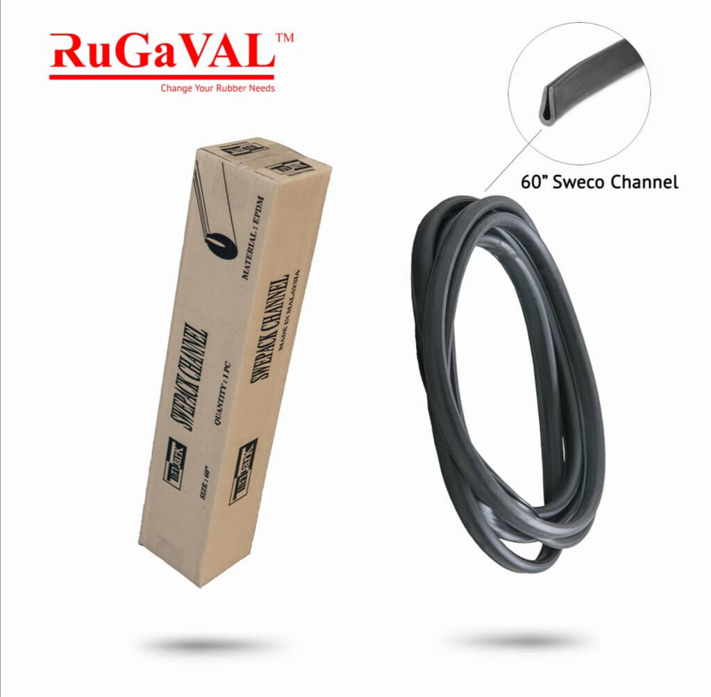Sweco Packing, Rubber Channel,U-shaped rubber channel,EPDM rubber strip ...