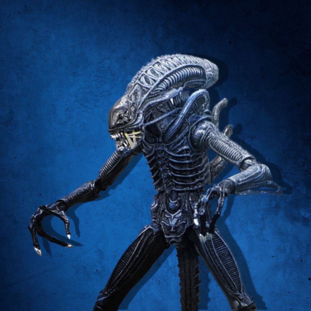 NECA ALIENS 7" CLASSIC Warrior Alien Xenomorph AVP PREDATOR Action ...
