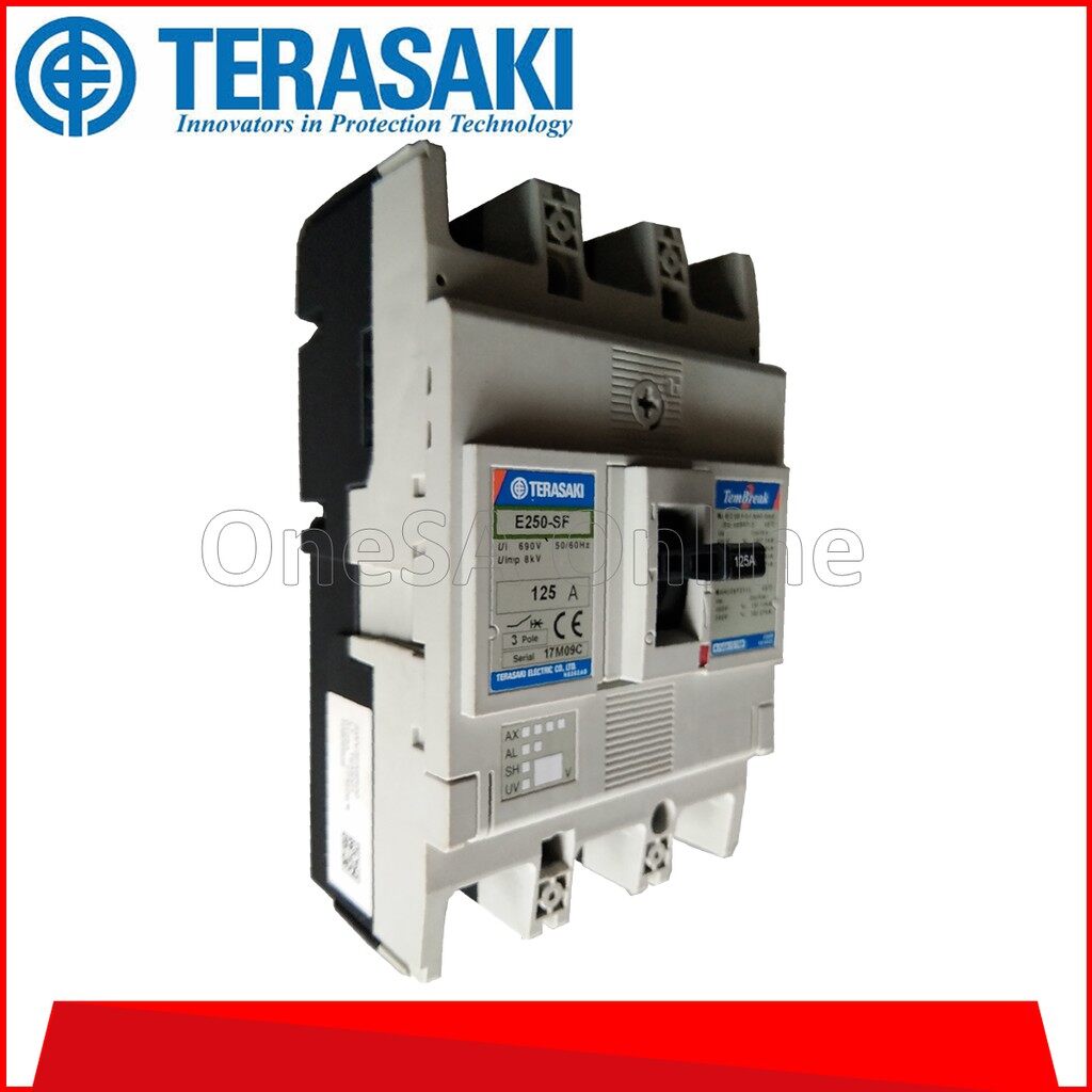TERASAKI MCCB,3P 25KA 125A/150A/175A/200A/225A/250A,(E250SF-3P) | Lazada