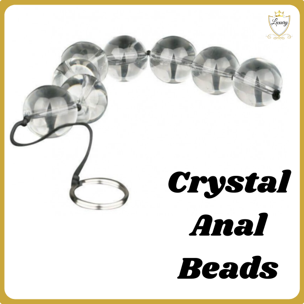 Mizzzee Crystal A nal Beads Glass S e x Toy 水晶后庭拉珠 Perempuan dan lelaki ...