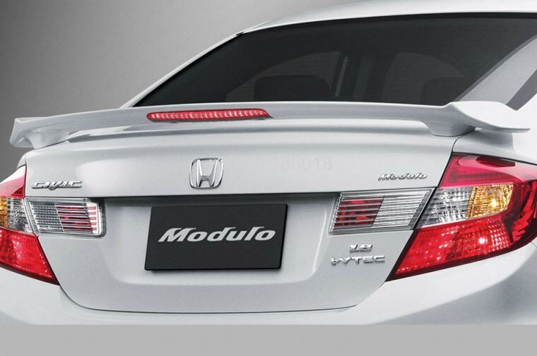 Honda Civic FB 2012 - 2014 ( MD ) Spoiler - 𝐍𝐎 𝐏𝐀𝐈𝐍𝐓 - FRP | Lazada