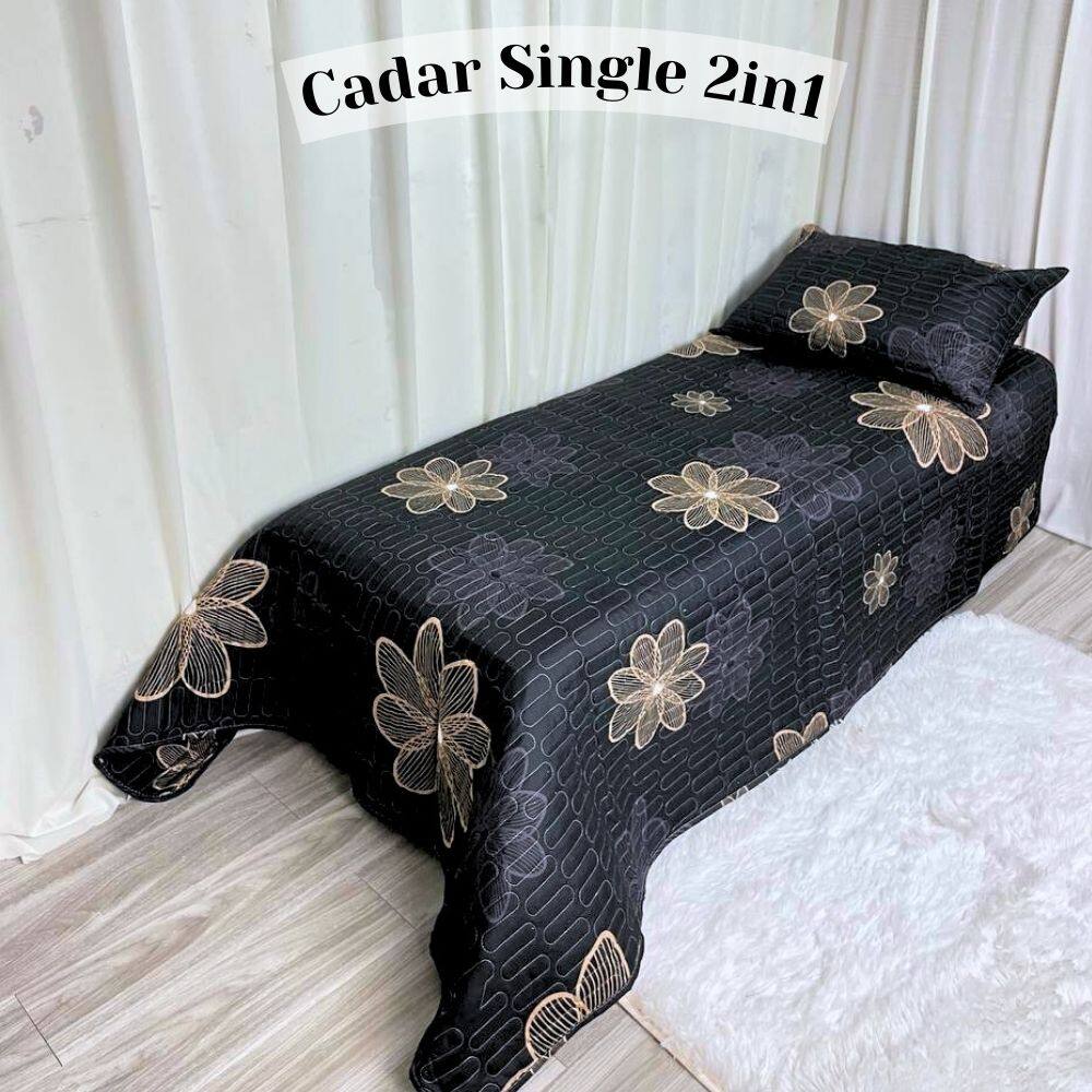Cadar Single 2in1 Patchwork Cadar Jenis Hamparan Premium Kain Sejuk Dan ...