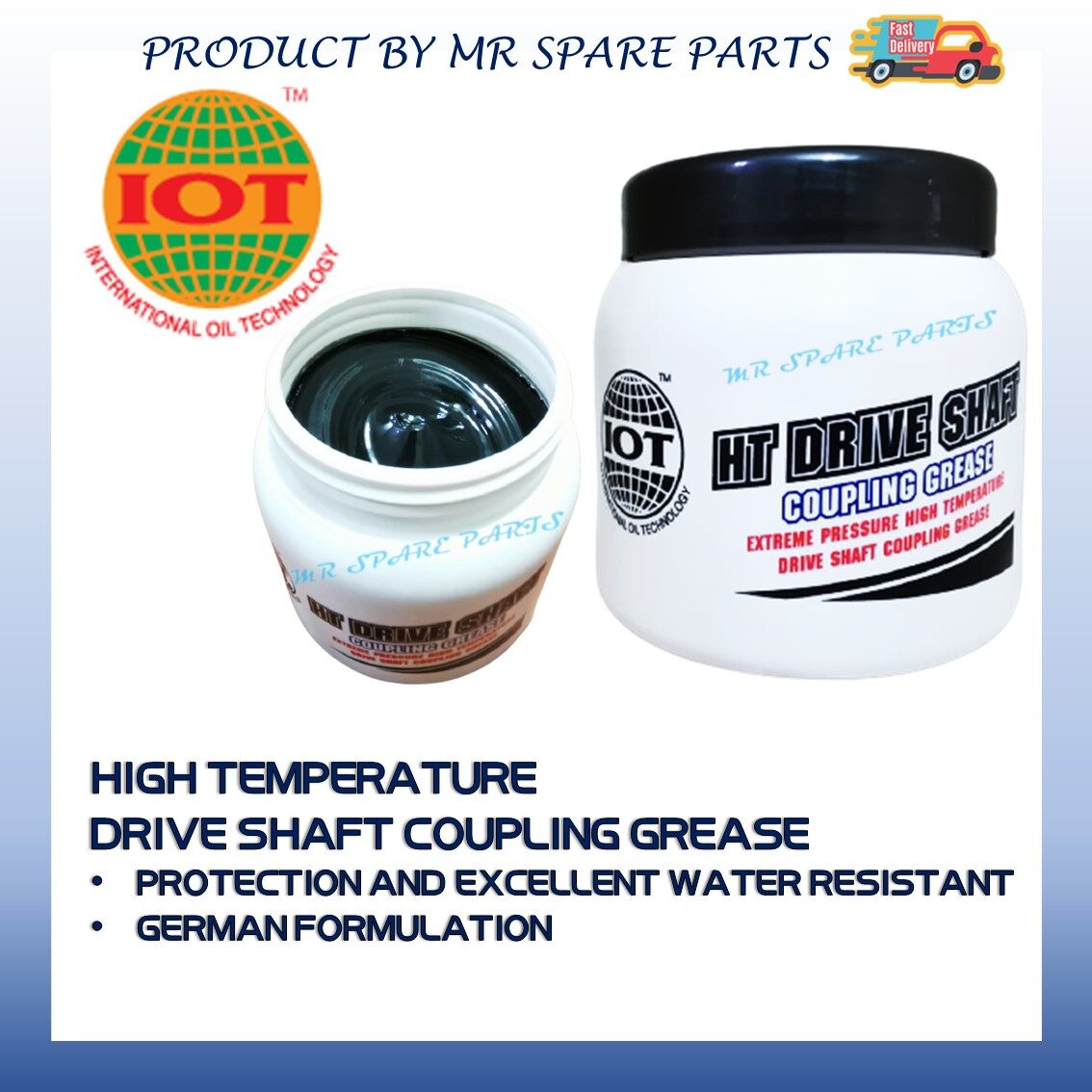 IOT DRIVE SHAFT & COULPING GREASE 500GM | Lazada