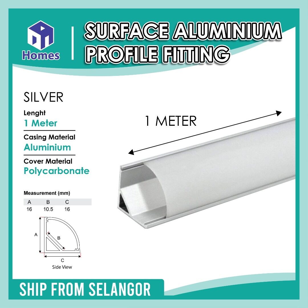 Corner Aluminium Profile Fitting | Lazada