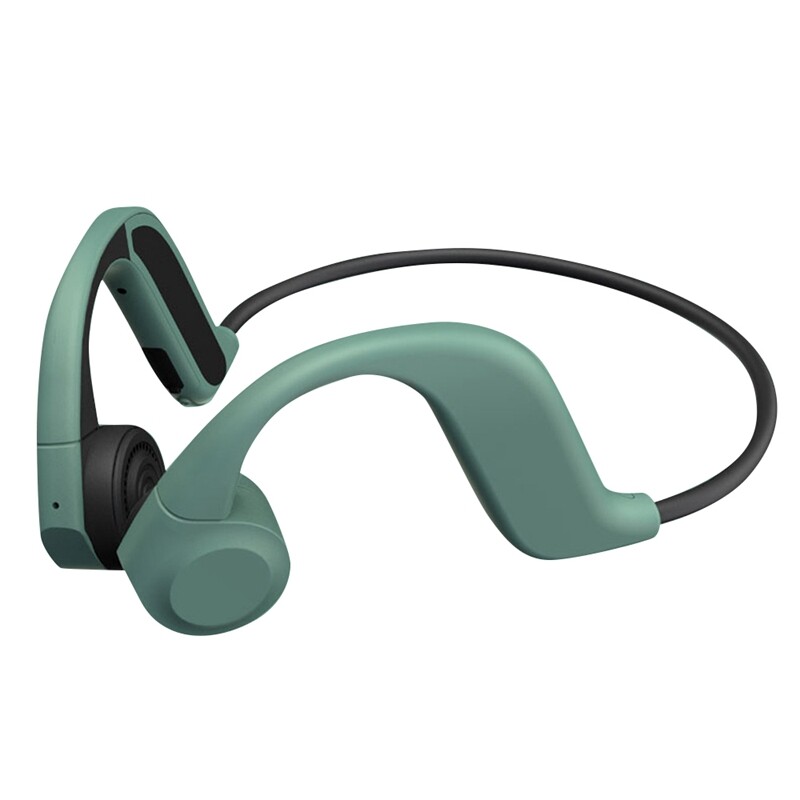 Bone Conduction Headphones Bluetooth 5.0 8GB Memory Waterproof Wireless ...