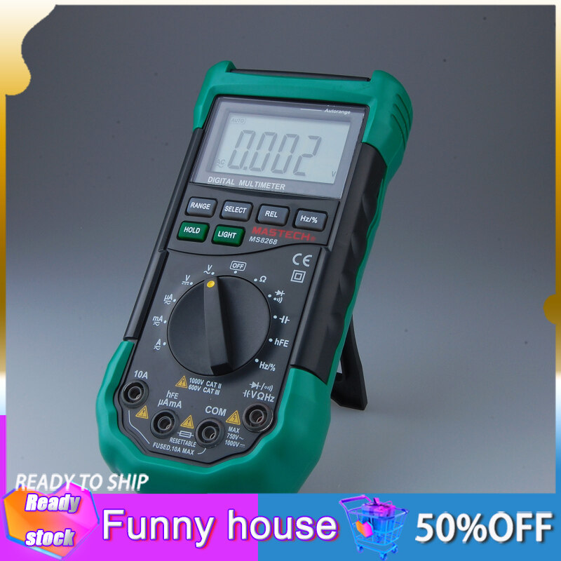 Funny house Mastech MS8268 Professional Digital Multimeter Meter Sound ...