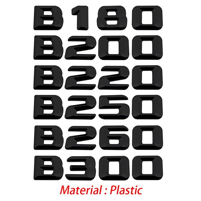 2020 new upgrade Modified Digital Alphabet Black and Silver B180 B200 ...