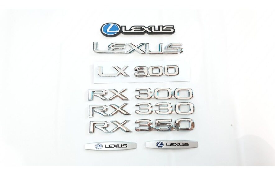 Lexus Metal LX300 LM350 Rx300 RX350 RX330 LX Rx 300 350 330 OEM Emblem ...
