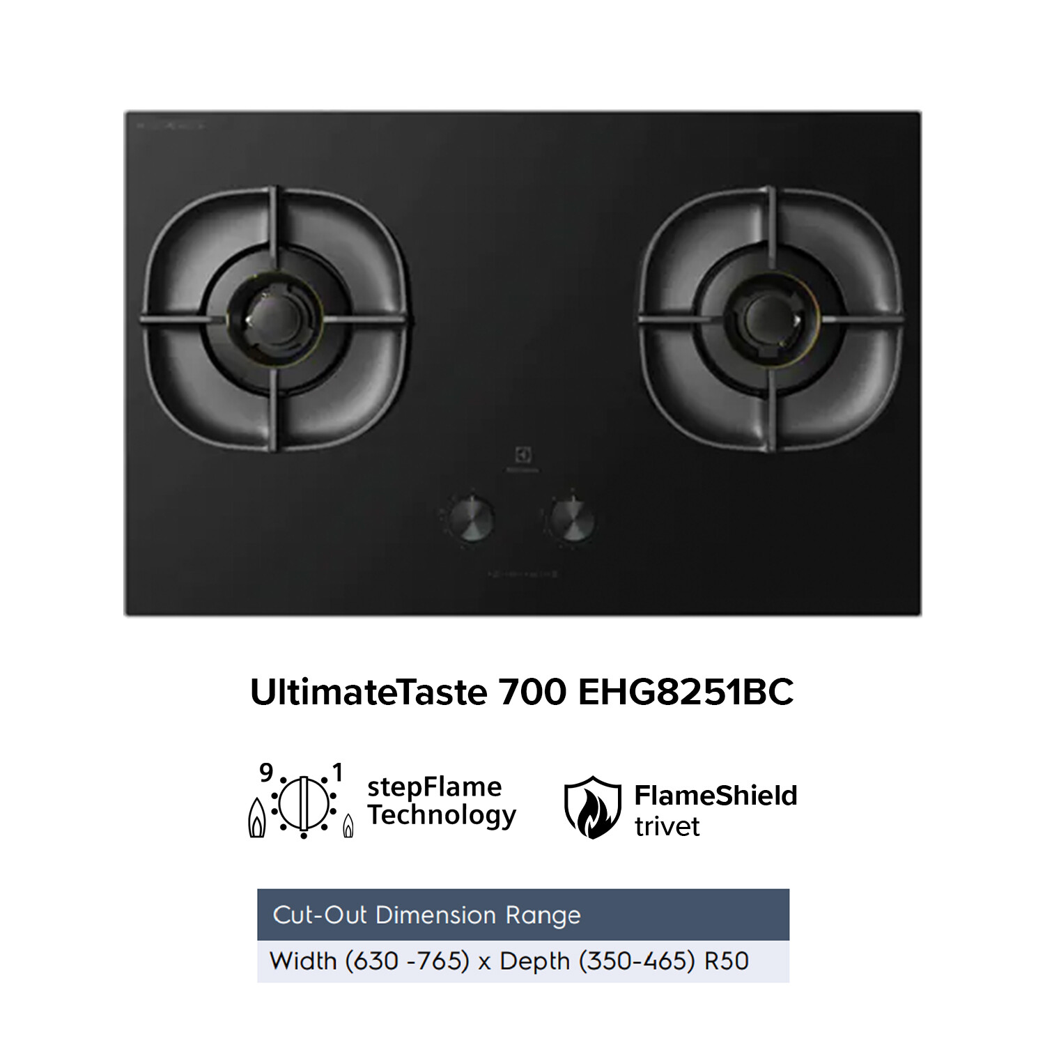 Electrolux EHG8251BC/EHG8250BC 80cm UltimateTaste 700/500 Built-in ...