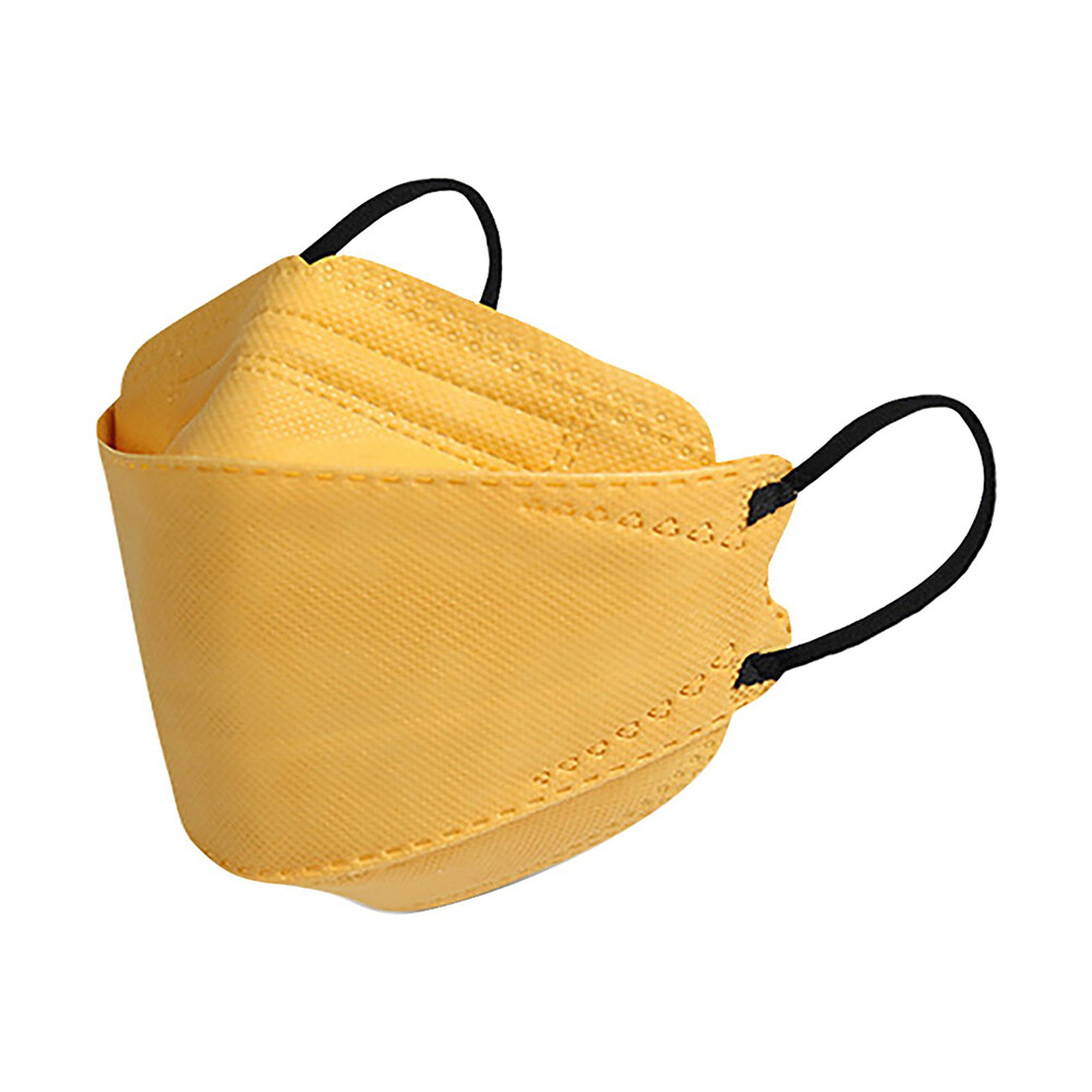 Queenki [คลังสินค้าพร้อม] 10Pcs Kf 94Kids 3D 4 Layer Morandi Face Masks ...