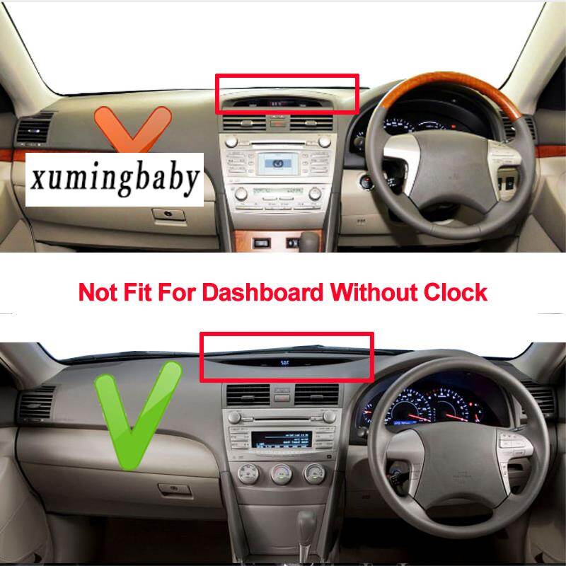 Xuming สำหรับ Toyota Camry Altise/คัมรี่ไฮบริด Xv40 2007 2008 2009 2010 2011พรมกันลื่น Dashmat ...