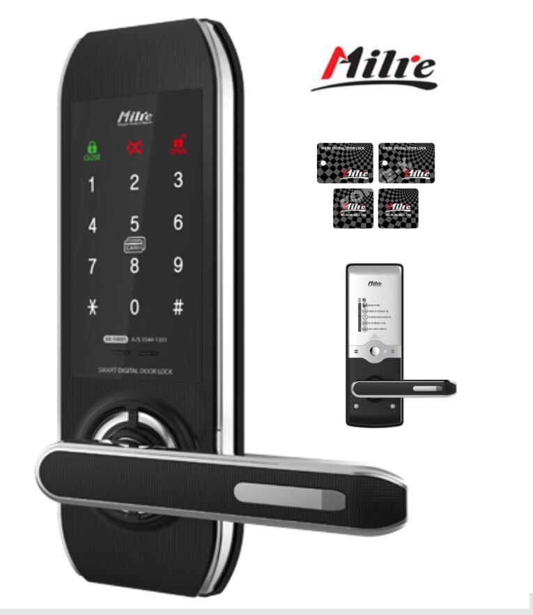 Milre MI-5400S (KOREA) Smart Digital Door Lock ★English User's Manual★Security Keyless Touch ...