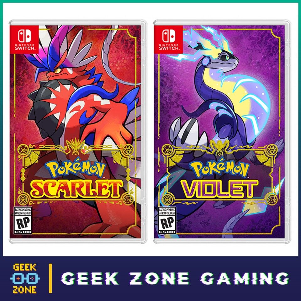 Nintendo Switch Pokemon Violet | Pokemon Scarlet (English/Chinese) | Lazada