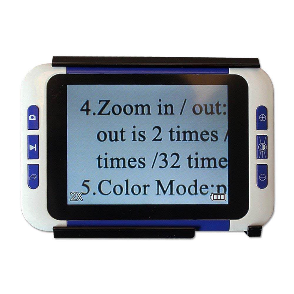 2-32X 3.5" Color LCD lupa Electronic Reading Digital Magnifier Low ...