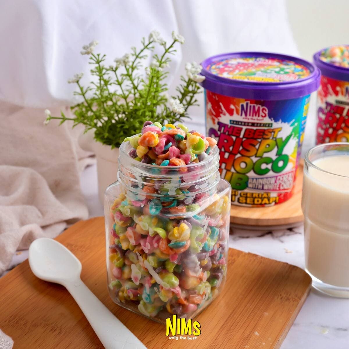 NIMS Crispy Choco Tub/ chocojar / choco jar/ cocojar- Coco rice/coco ...