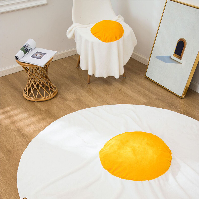 Blanket Nordic Office Creative Poached Egg Cover Blanket Air ...