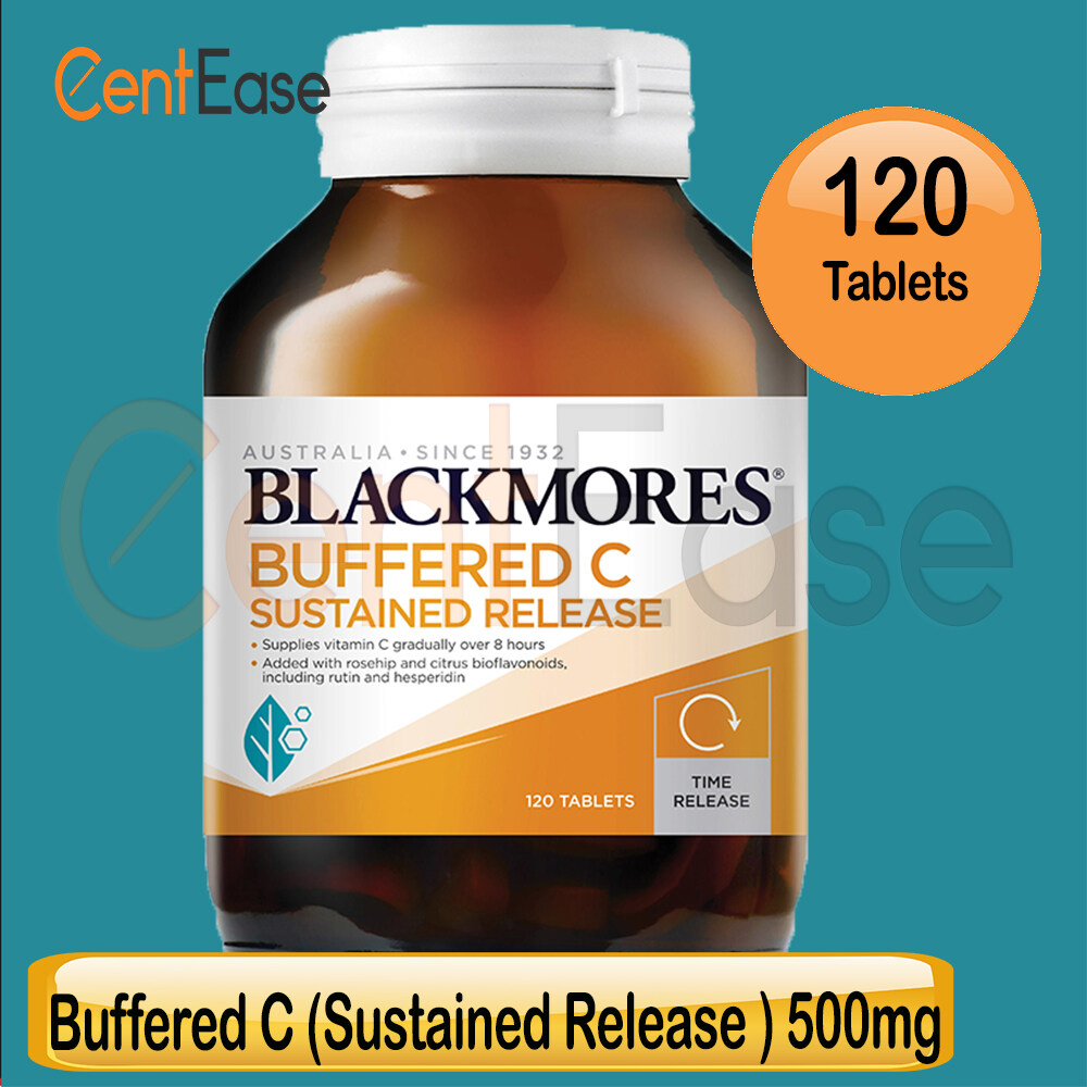 Blackmores Buffered C Health Supplement 120 Tablets - Vitamin C 500mg ...