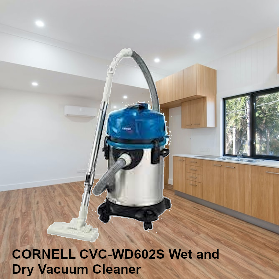 CORNELL CVC-WD602S Wet and Dry Vacuum Cleaner | Lazada