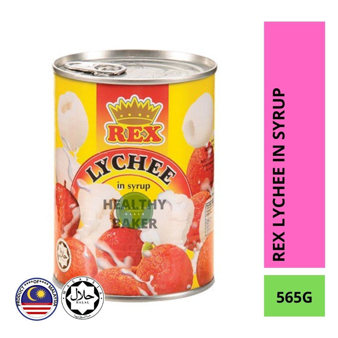 READY STOCK REX LYCHEE IN SYRUP 565G / LAICI DALAM SIRAP / MINUMAN ...