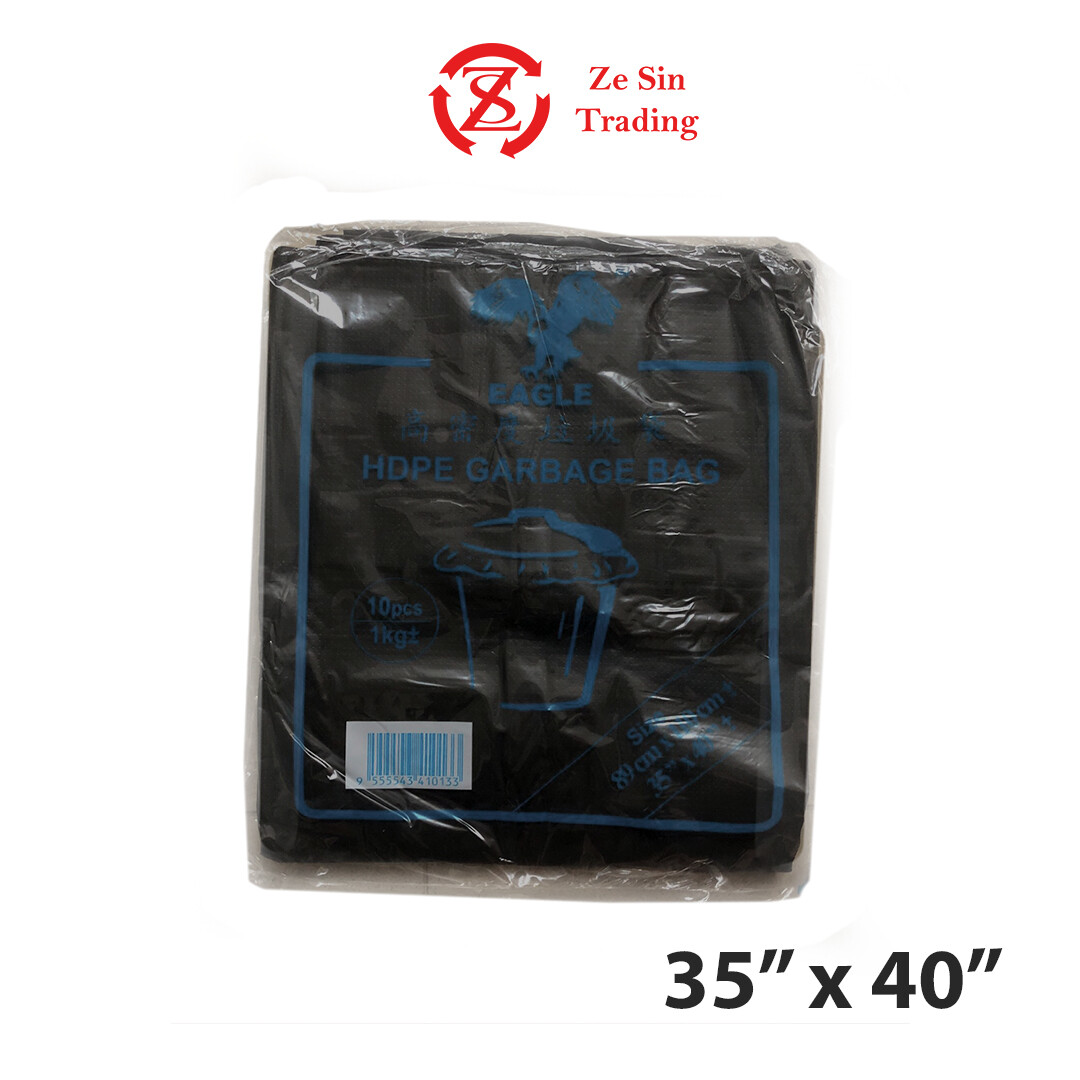 [Single Pack] XXL Size Extra Large Heavy Duty Garbage Bag (35 inch x 40 ...