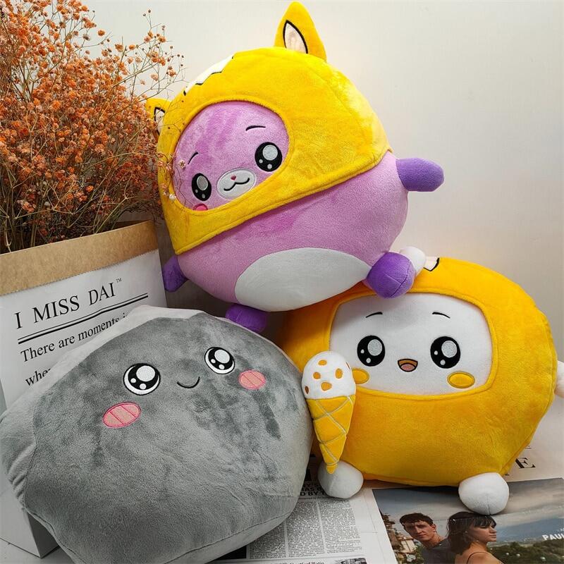 40Cm Lankybox Thicc Plushie Toy Boxy Shark Foxy Rocky Sticky N' Canny ...