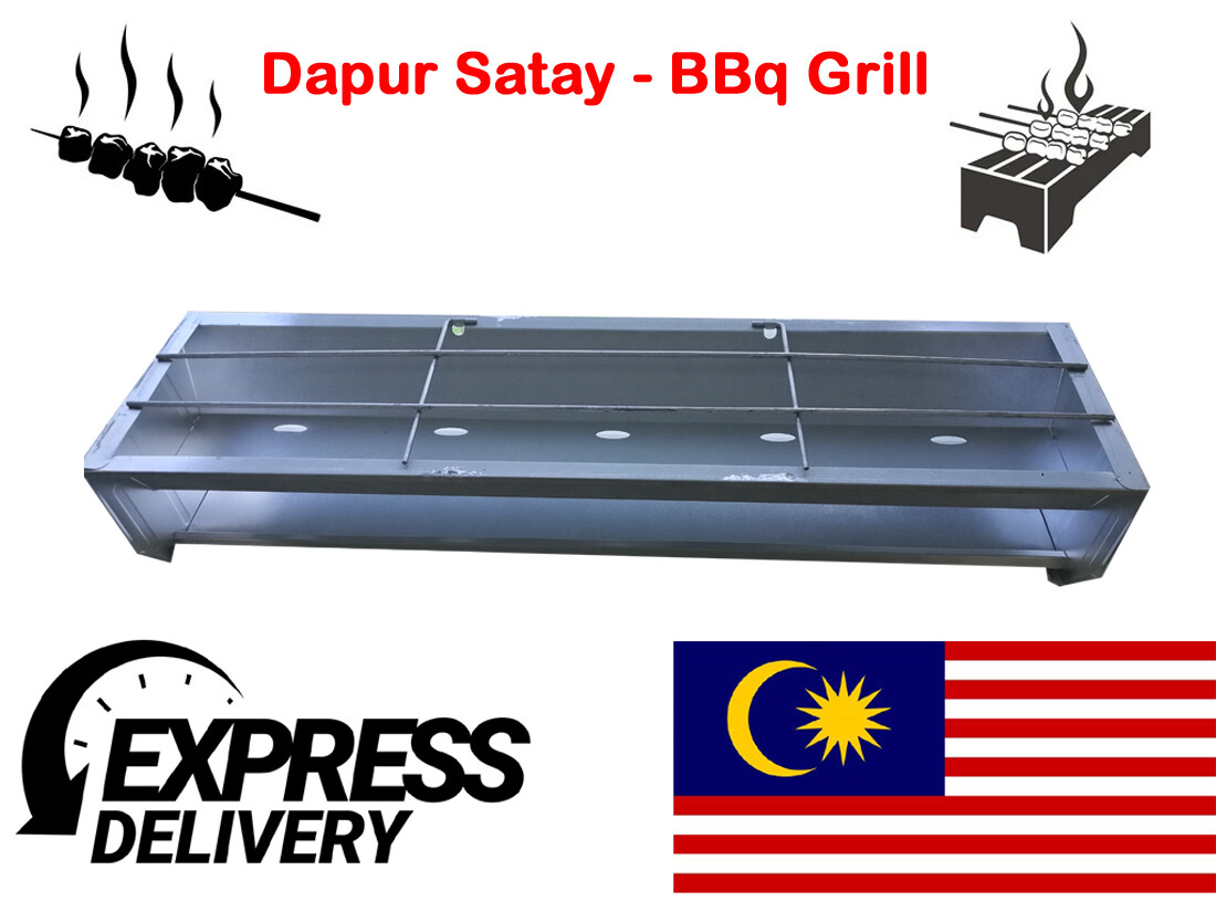 Dapur Tradisional Pakai Arang – BBq Grill Stove Satay Stove Dapur Satay ...
