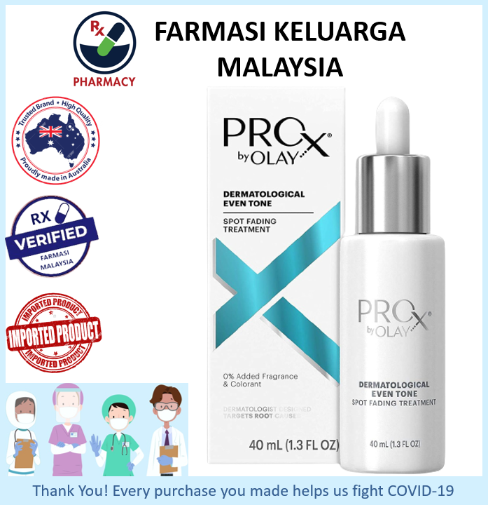 Olay Pro-X Spot Fading Essence (40ml) Olay Formula Prox White Bottle ...