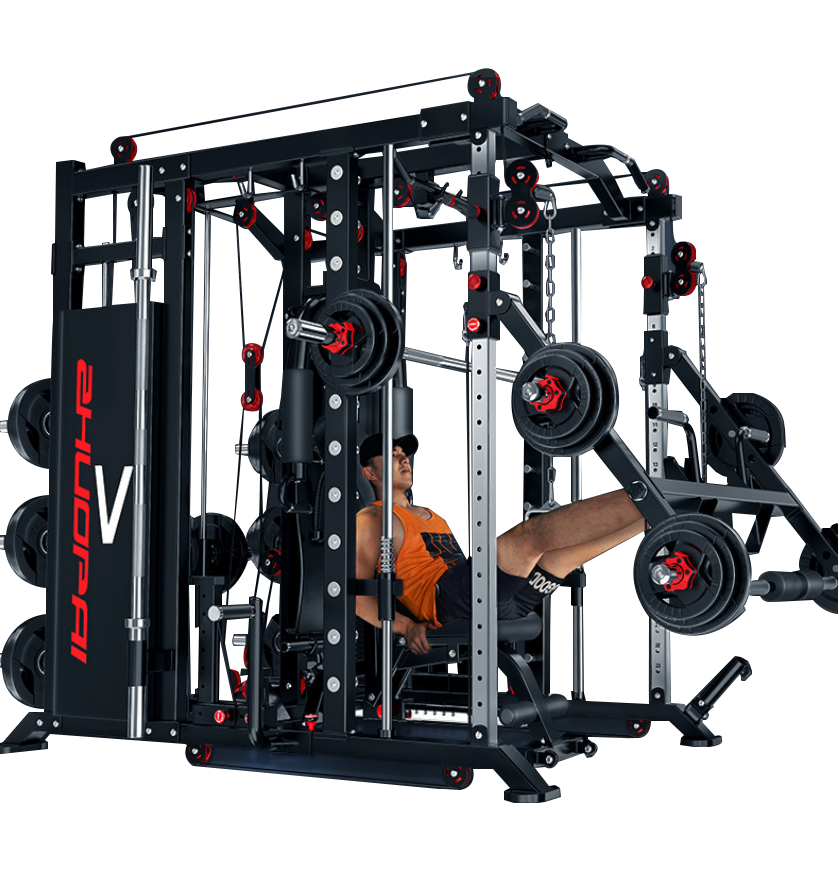 MiM USA Hercules Ex, Commercial Smith Machine Functional Trainer, All ...