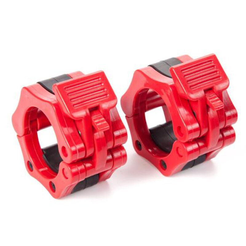 ZHAN 1 pc Barbell Collar Lock Dumbell Clips Clamp Weight lifting Bar ...