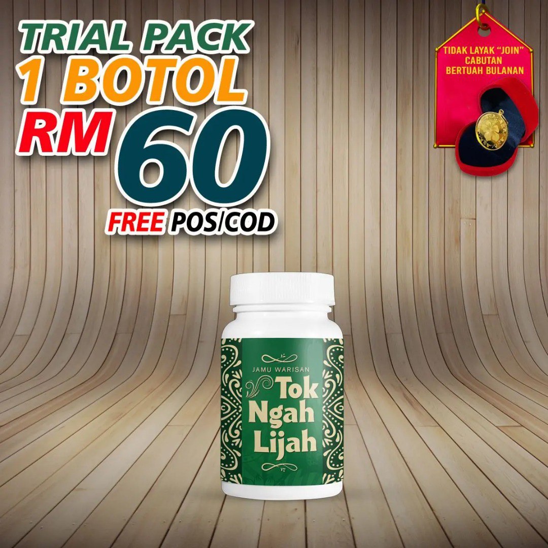 [OFFICIAL DISTRIBUTOR + FREEGIFT] JAMU WARISAN TOK NGAH LIJAH ORIGINAL ...