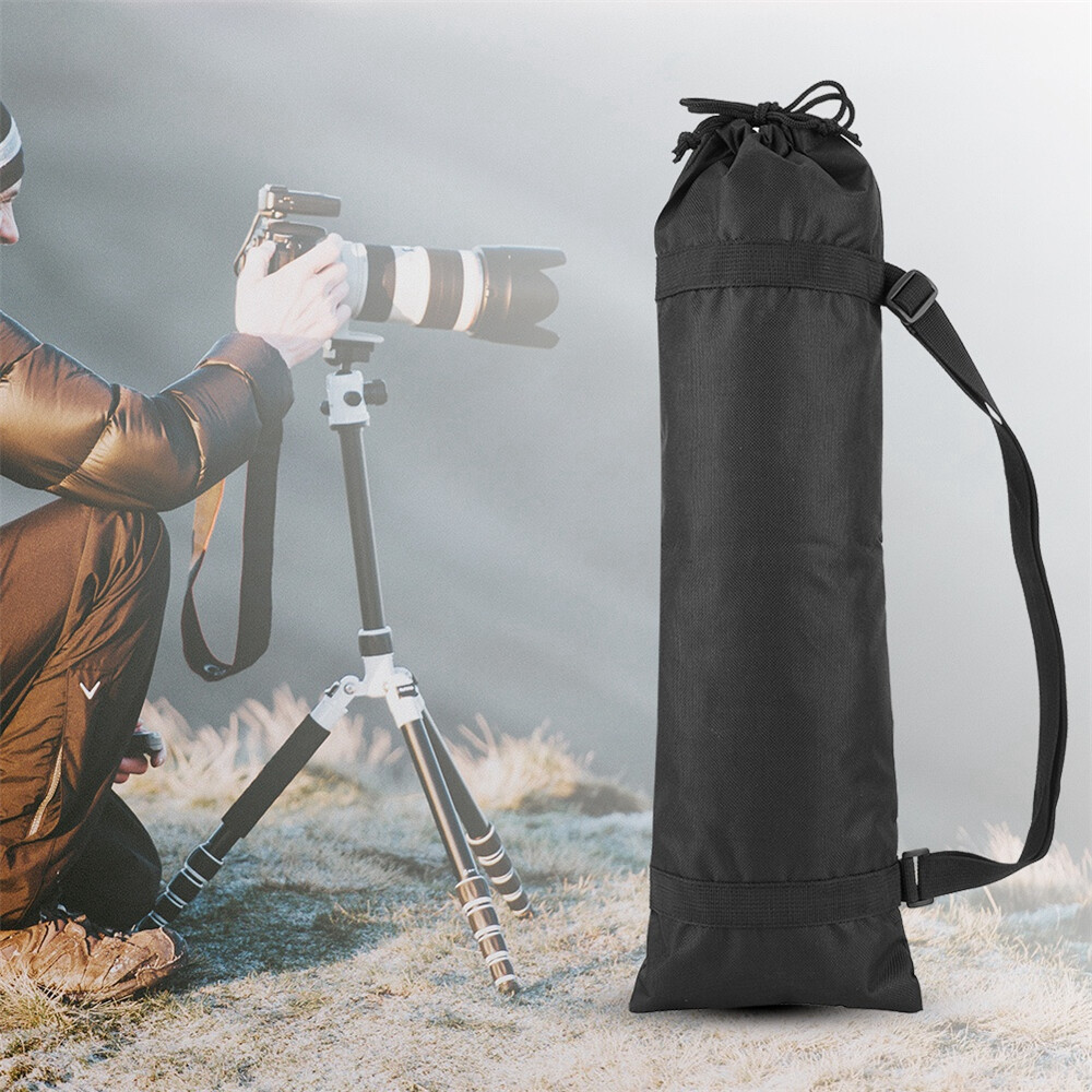 Camera Tripod Carry Bag Black Portable Folding Outdoor Oxford Padded ...