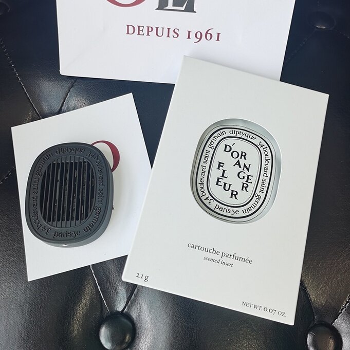 Diptyque All Series Car Diffuser Fragrance Aromatherapy 2.1g [ 蒂普提克 ] 车载香熏 Perfume Fresheners ...